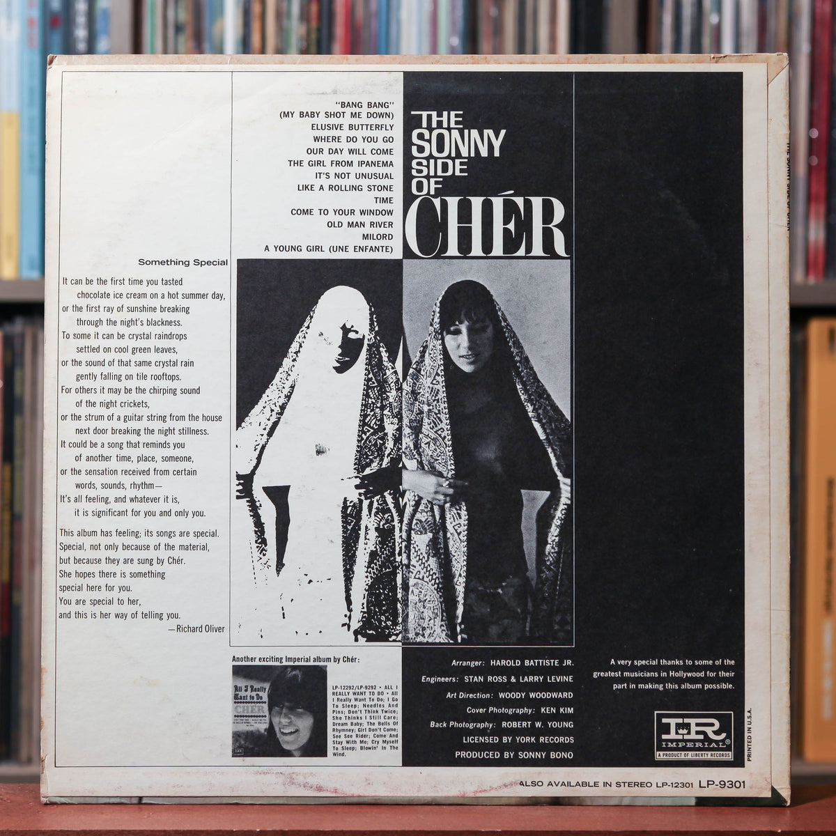 Cher - The Sonny Side Of Chér - 1966 Imperial, VG/VG