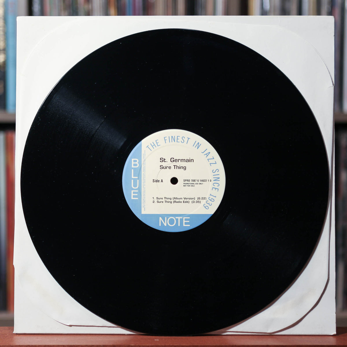 St. Germain - Sure Thing - 12" Single - Rare PROMO - 2001 Blue Note, V