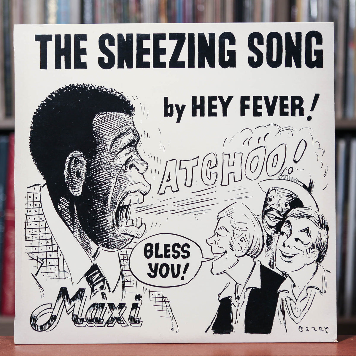 Hey Fever! - The Sneezing Song - 12" Single - South African Import - 1