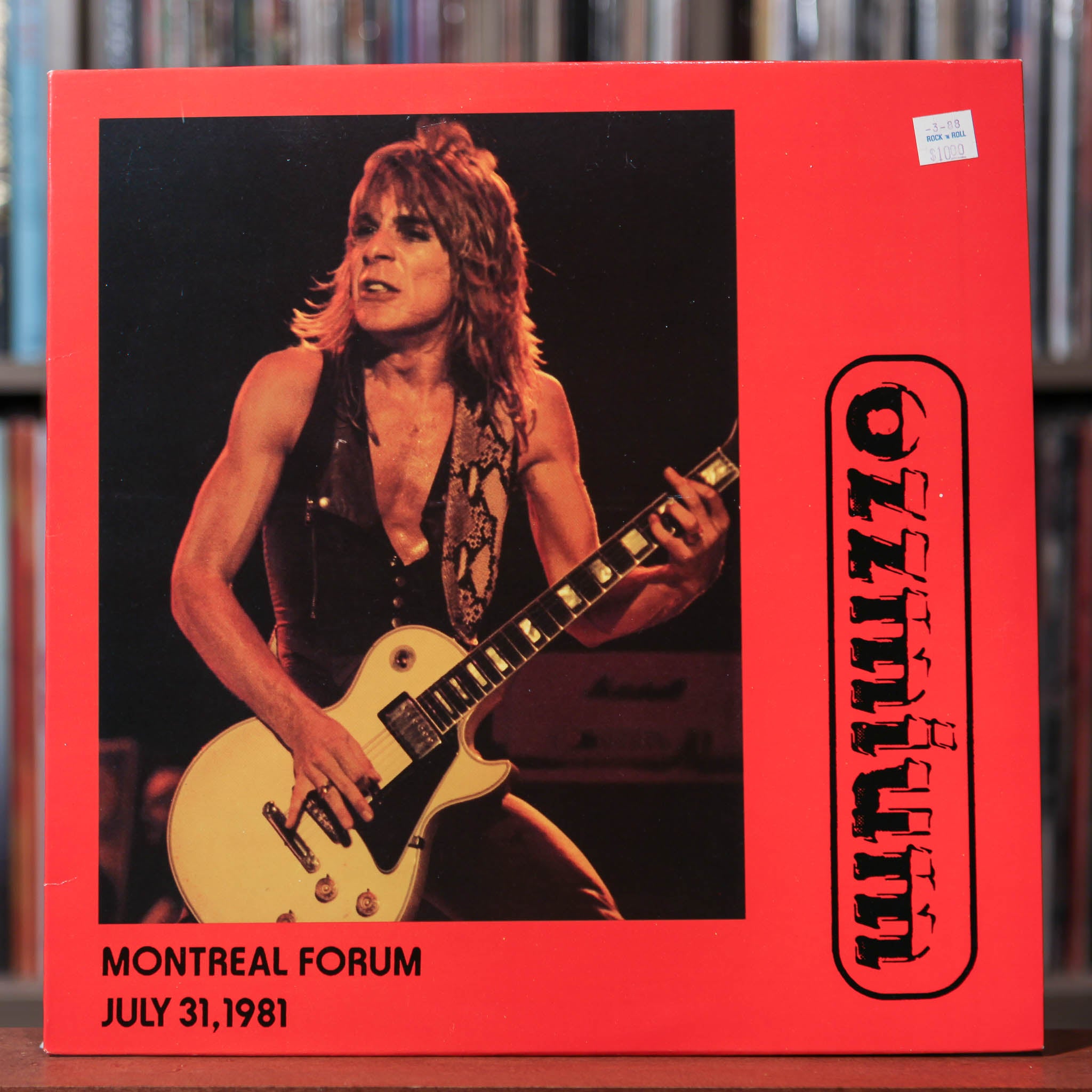 Ozzy Osbourne - Ozzmium - RARE - 1981 Poverty Records, VG+/VG+