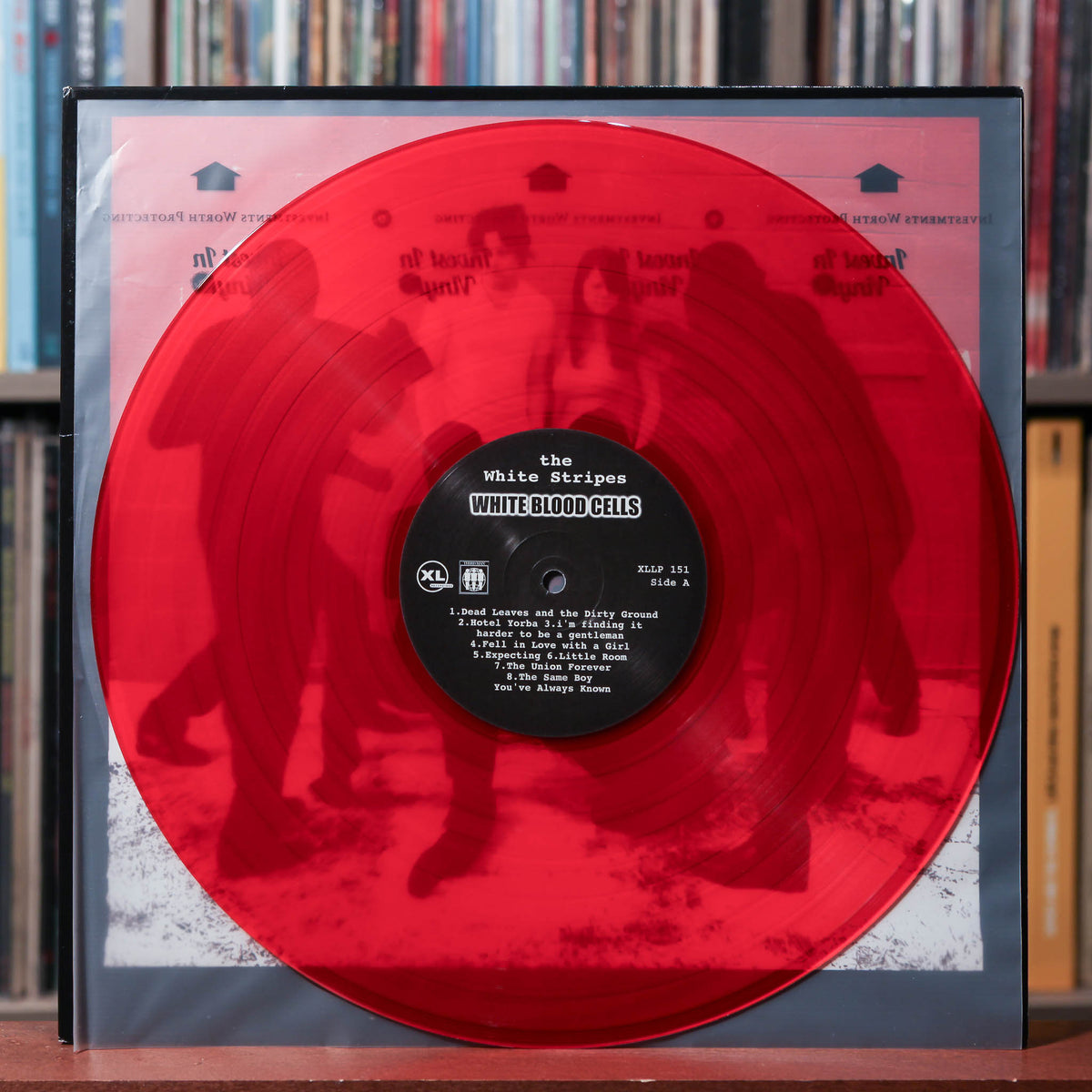 The White Stripes - White Blood Cells - UK TRANS RED VINYL W/ INSERT 2