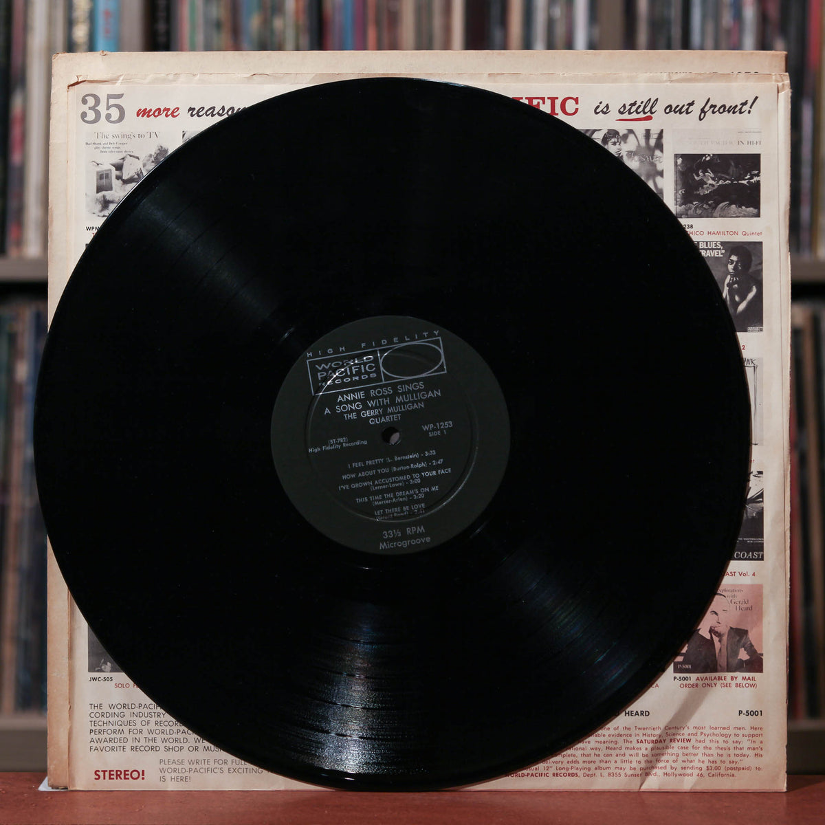 Annie Ross - Sings A Song With Mulligan! - 1959 World Pacific Records,