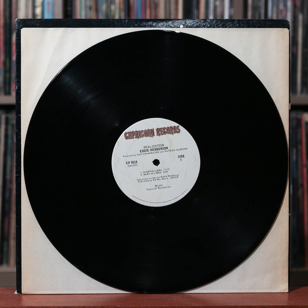 Eddie Henderson - Realization - 1973 Capricorn Records, VG+/VG+