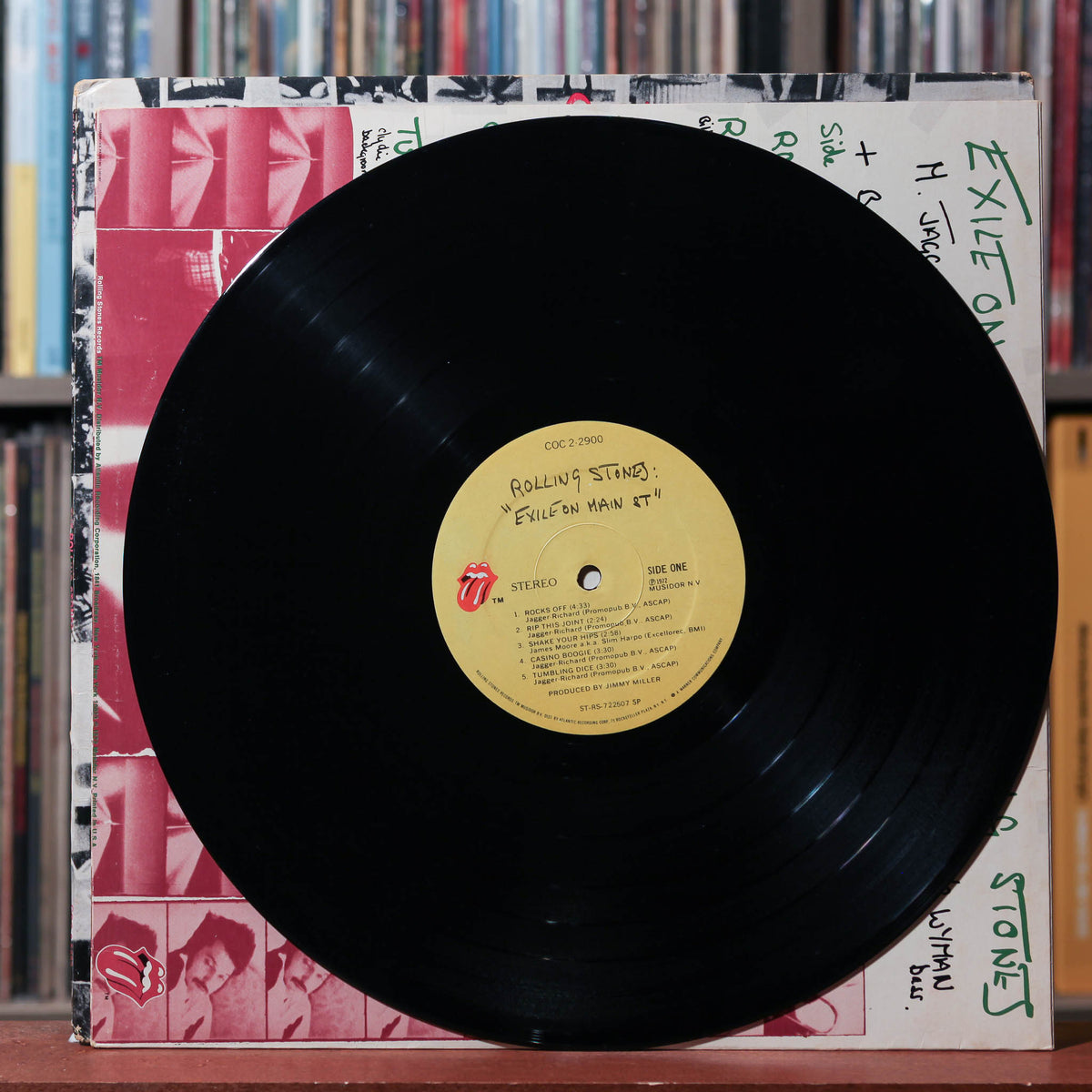 The Rolling Stones - Exile On Main St. - 2LP 1977 Rolling Stones Recor
