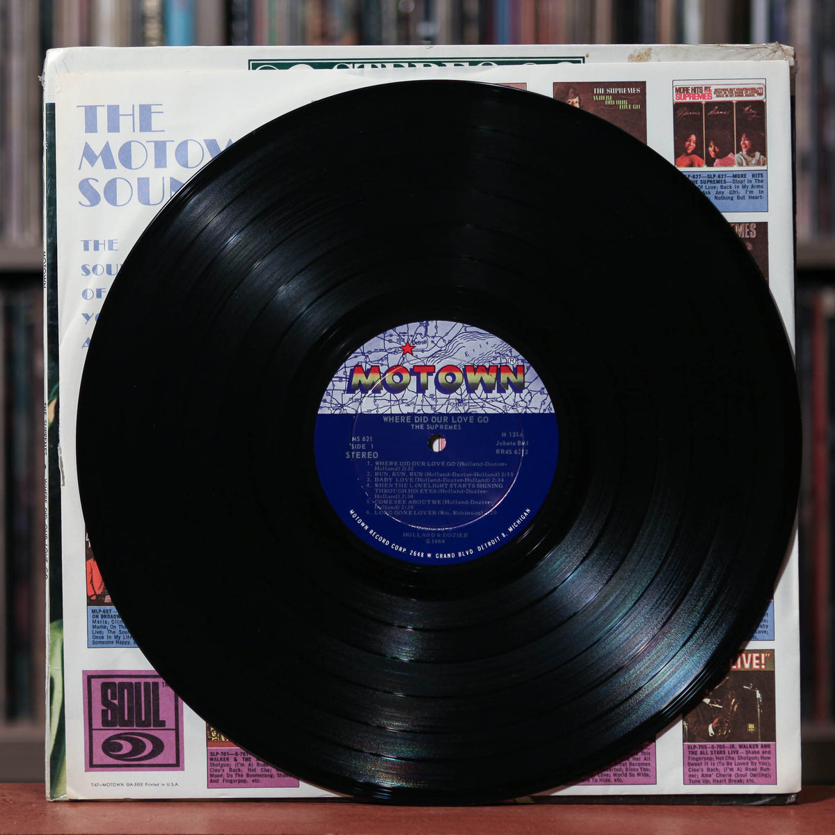 The Supremes -Where Did Our Love Go - 1964 Motown, VG+/EX w/Shrink