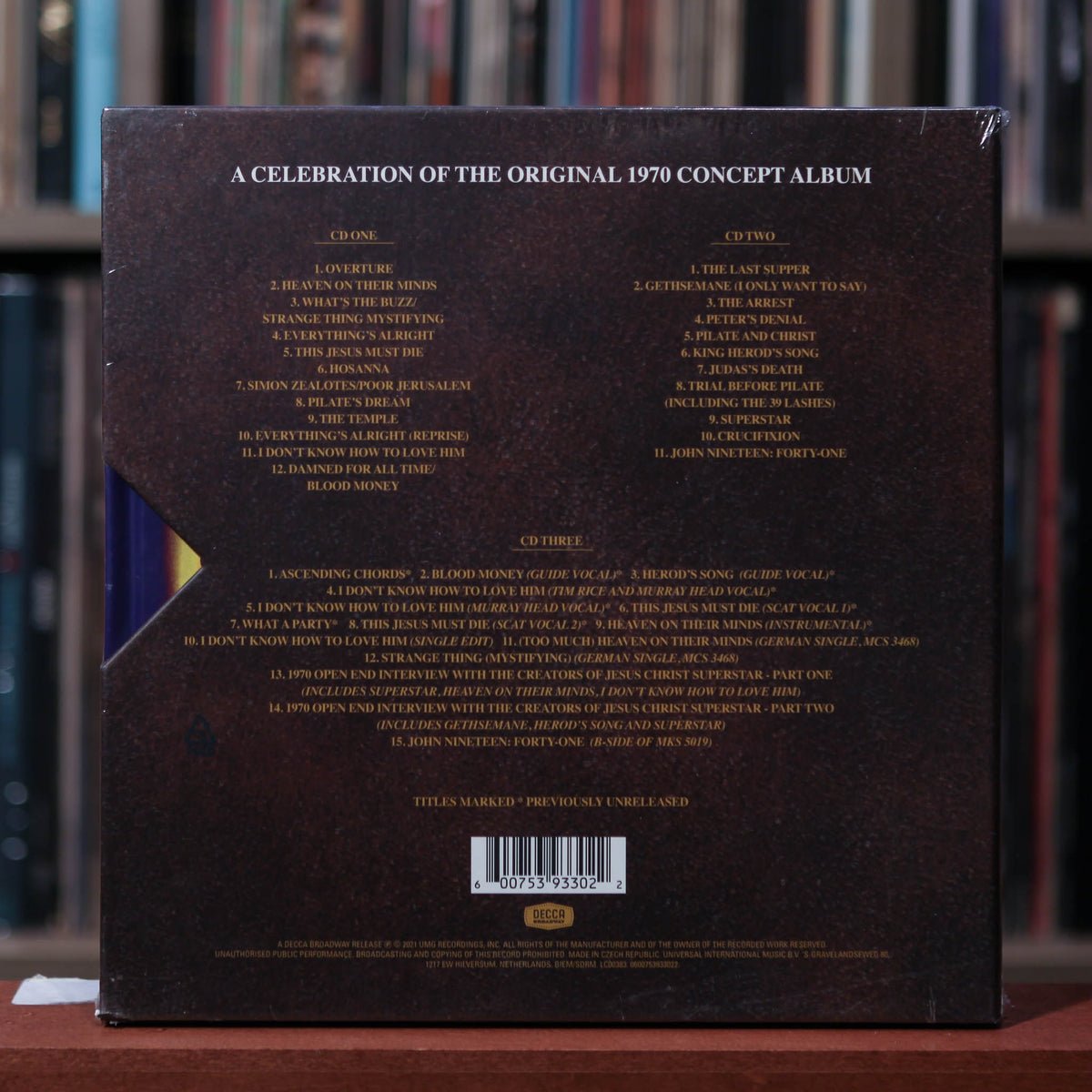 Andrew Lloyd Webber And Tim Rice - Jesus Christ Superstar - Deluxe 2-C