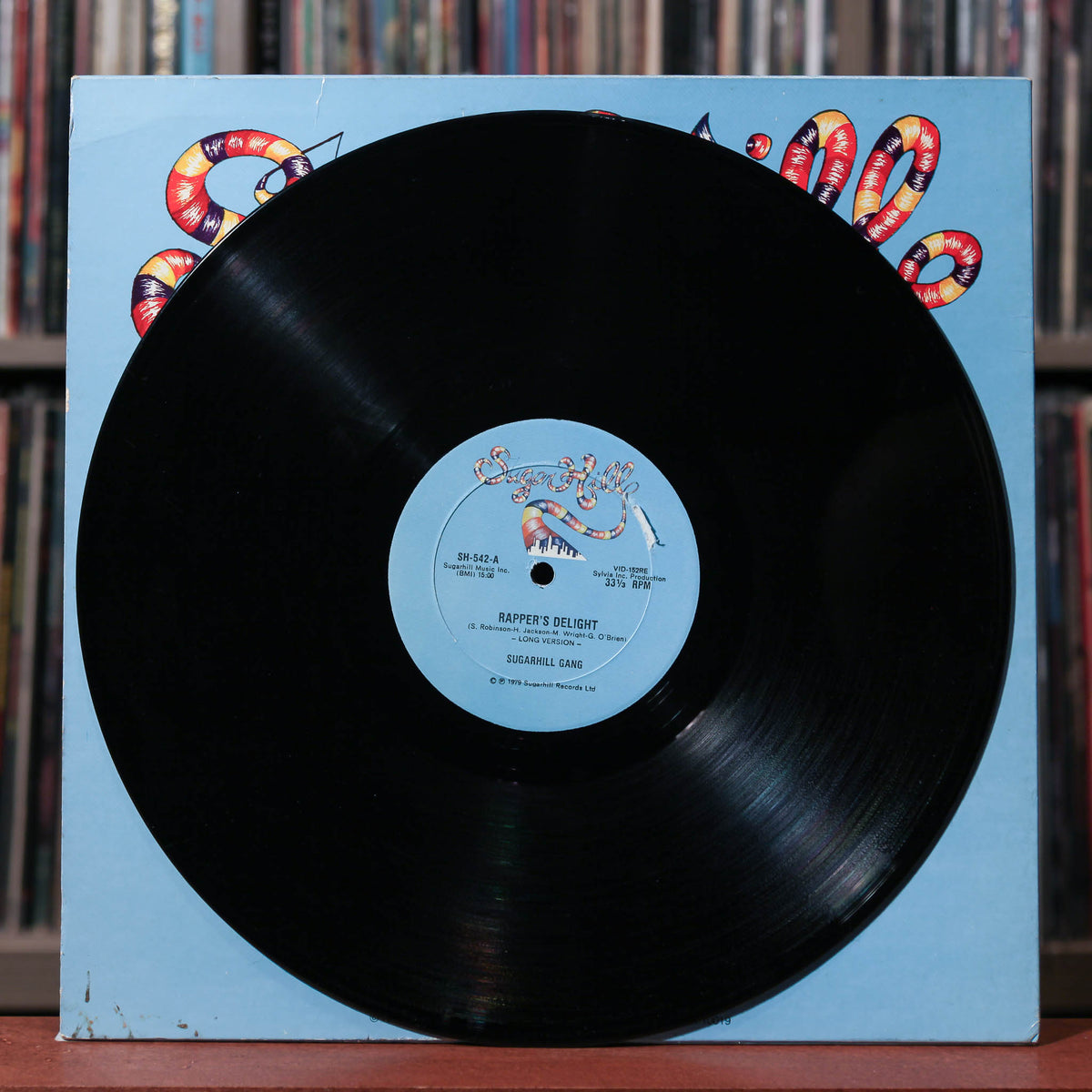 Sugarhill Gang - Rapper's Delight - 12" Single - 1979 Sugar Hill Recor
