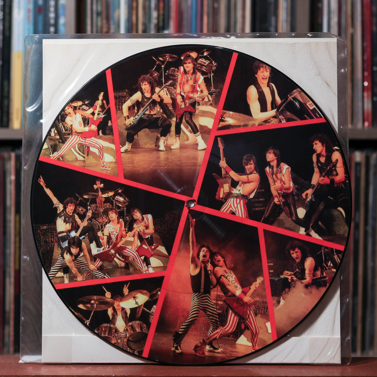 H-Bomb - To Feel Is Pain - FRANCE PICTURE DISC 1985 Axe Killer, VG+/VG