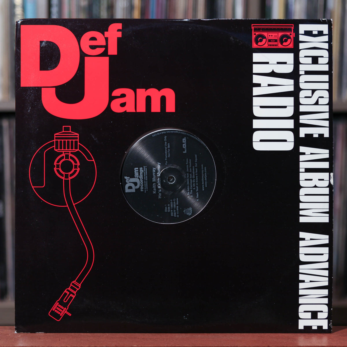 Keith Murray - Album Promo Bundle - 2003 Def Jam