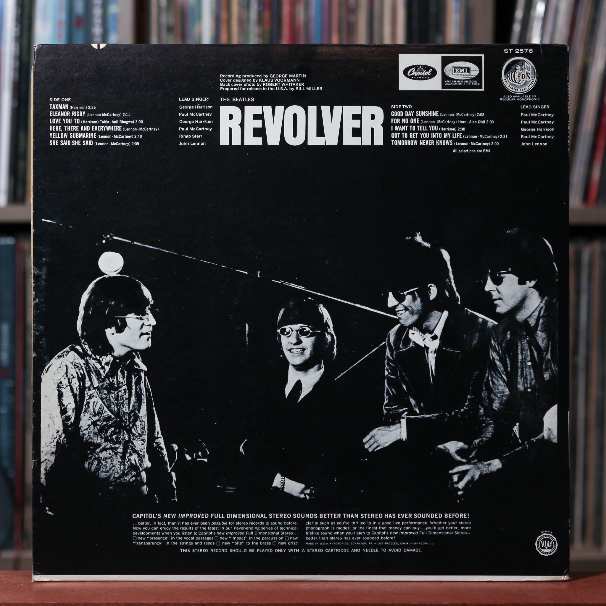 The Beatles - Revolver - Abbey Record Pressing - 1966 Capitol Records,
