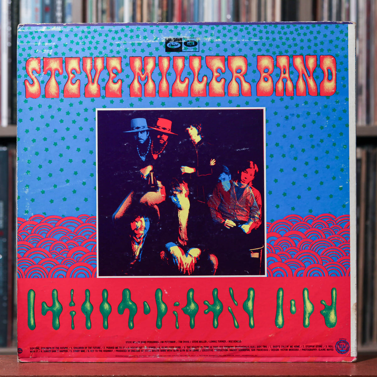 Steve Miller Band - Children Of The Future - 1968 Capitol Records, VG/