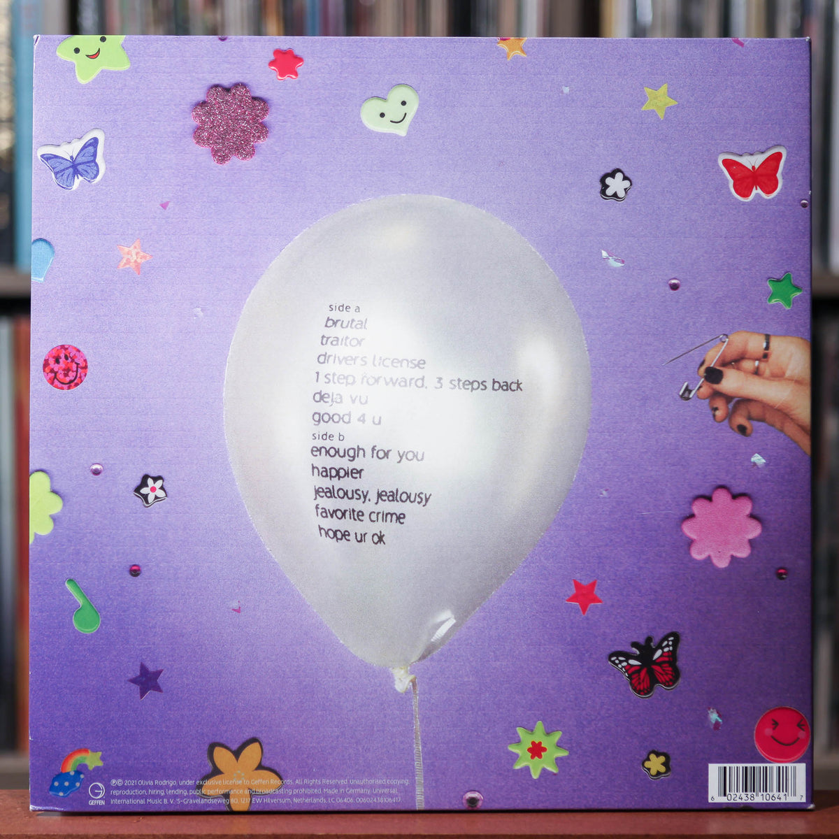 Olivia Rodrigo - Sour - 2021 Geffen, VG+/VG