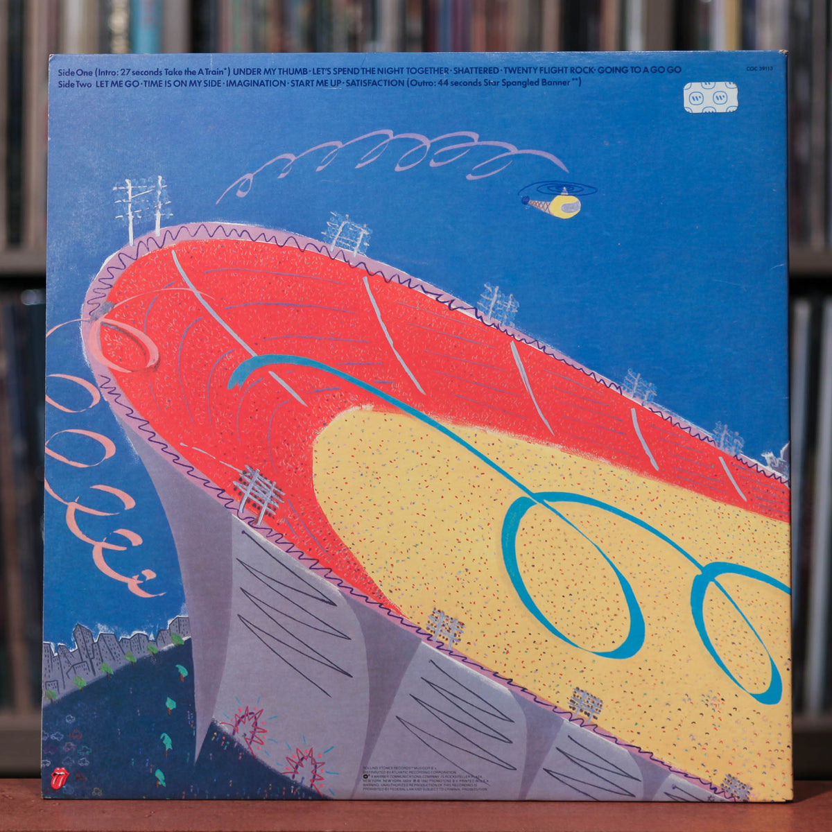 Rolling Stones - Still Life - 1982 Rolling Stones Records, EX/VG+