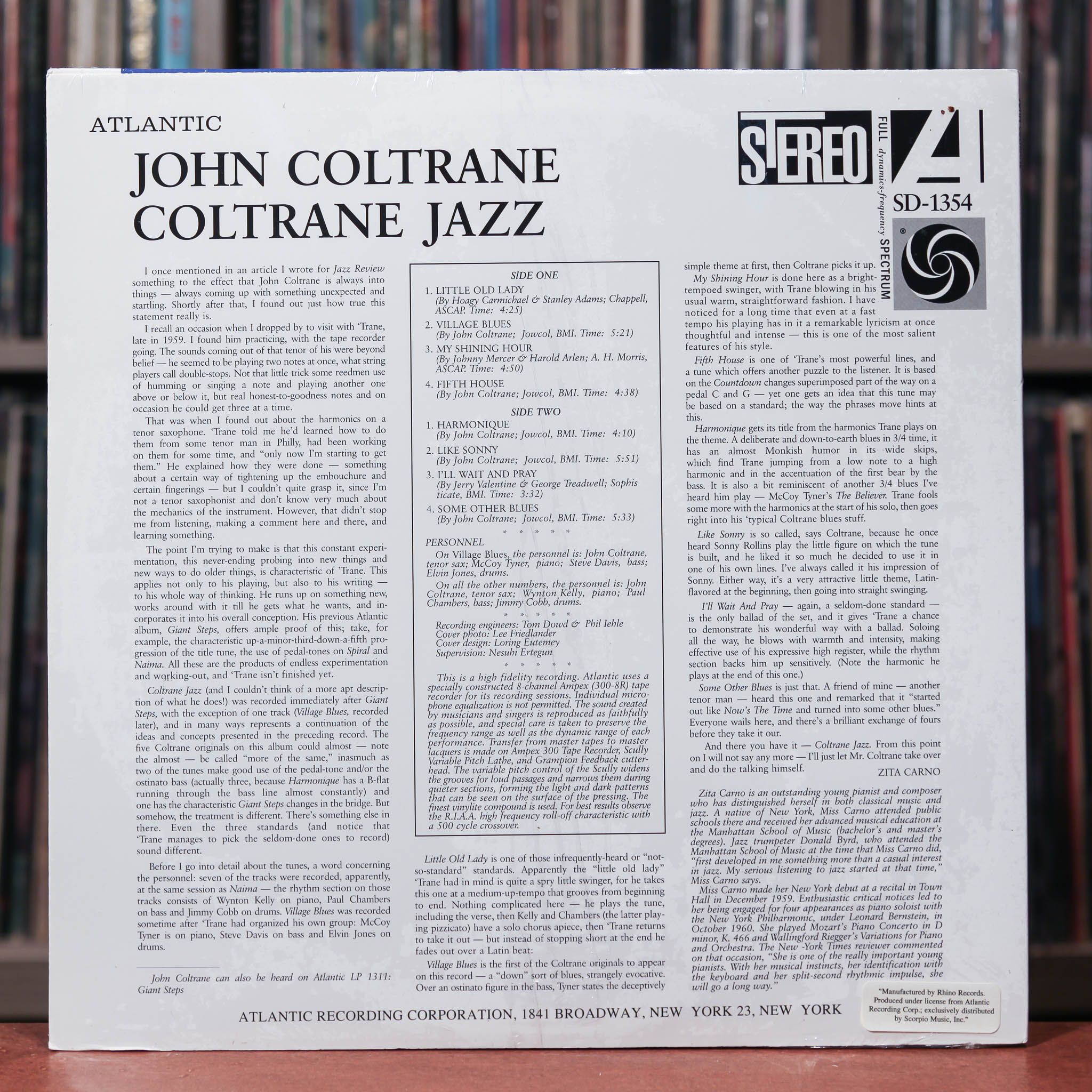 John Coltrane - Coltrane Jazz - Atlantic, SEALED