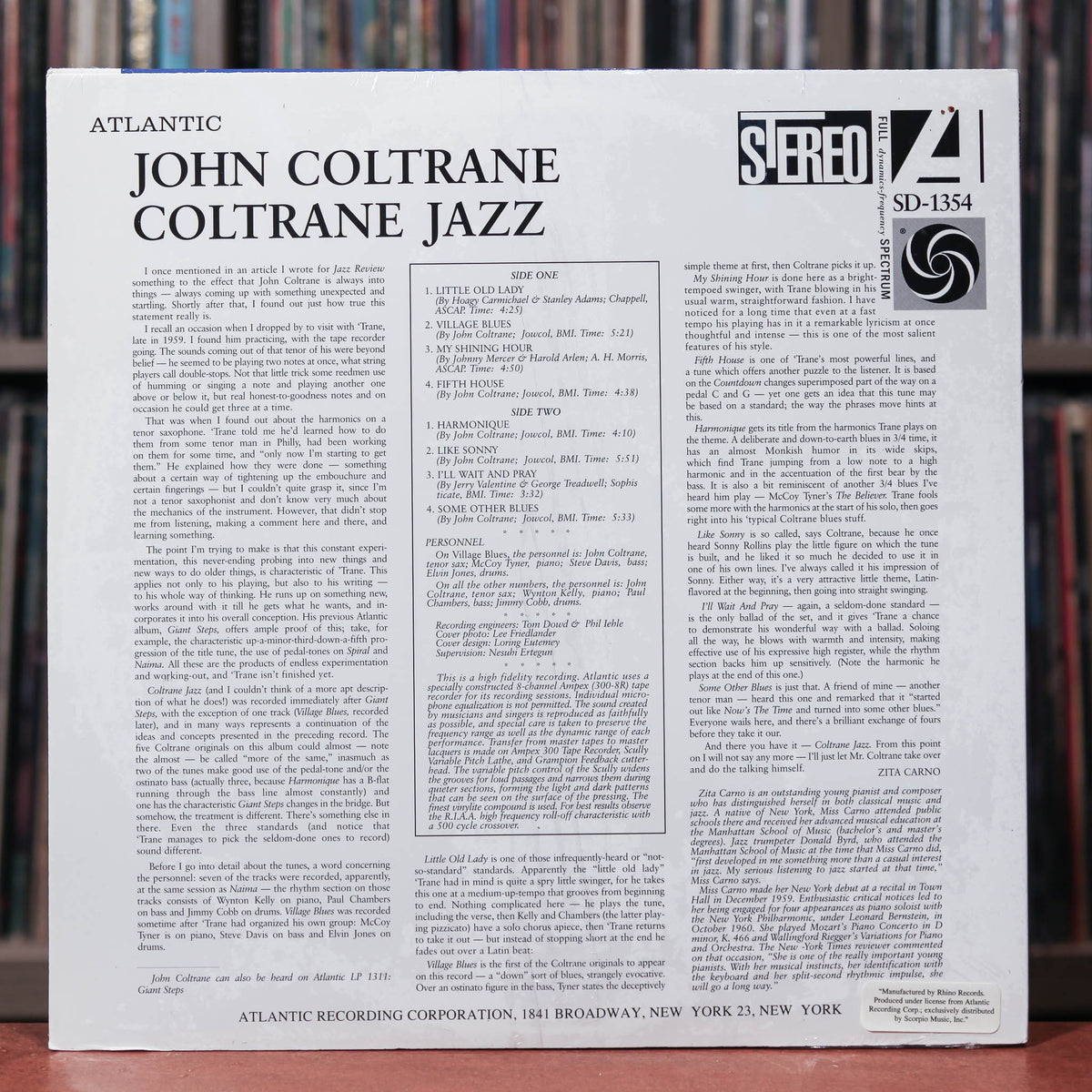 John Coltrane - Coltrane Jazz - Atlantic, SEALED