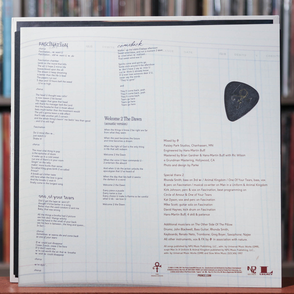 Prince - The Truth - RSD, 2021 NPG Records, EX/EX w/Shrink