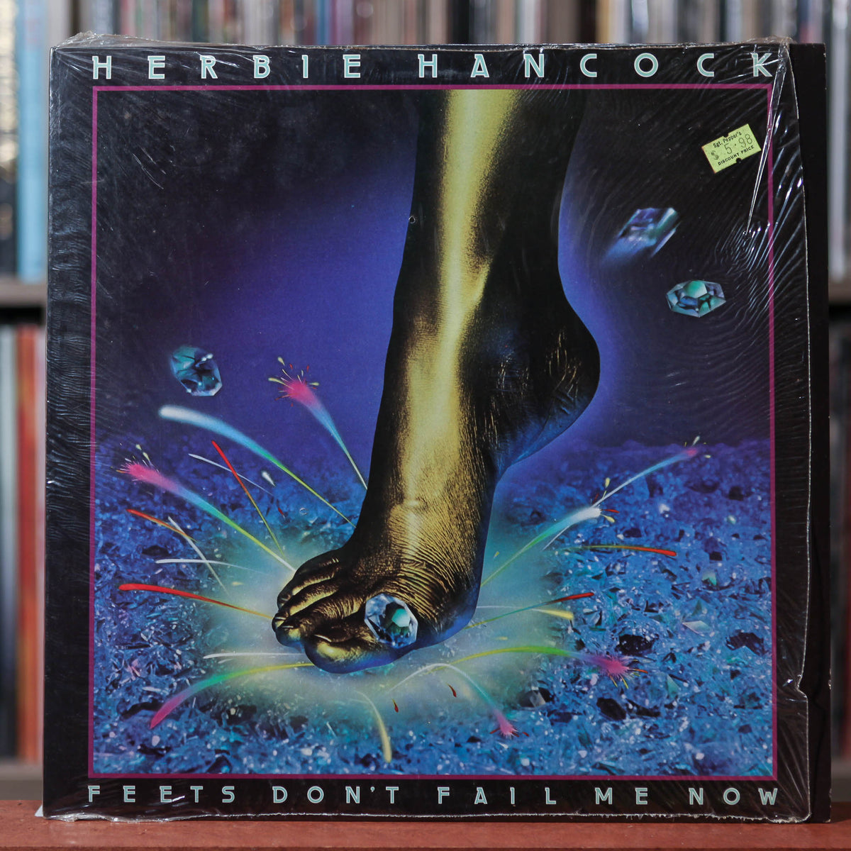Herbie Hancock - Feets Don't Fail Me Now - 1979 Columbia, EX/EX w/Shri