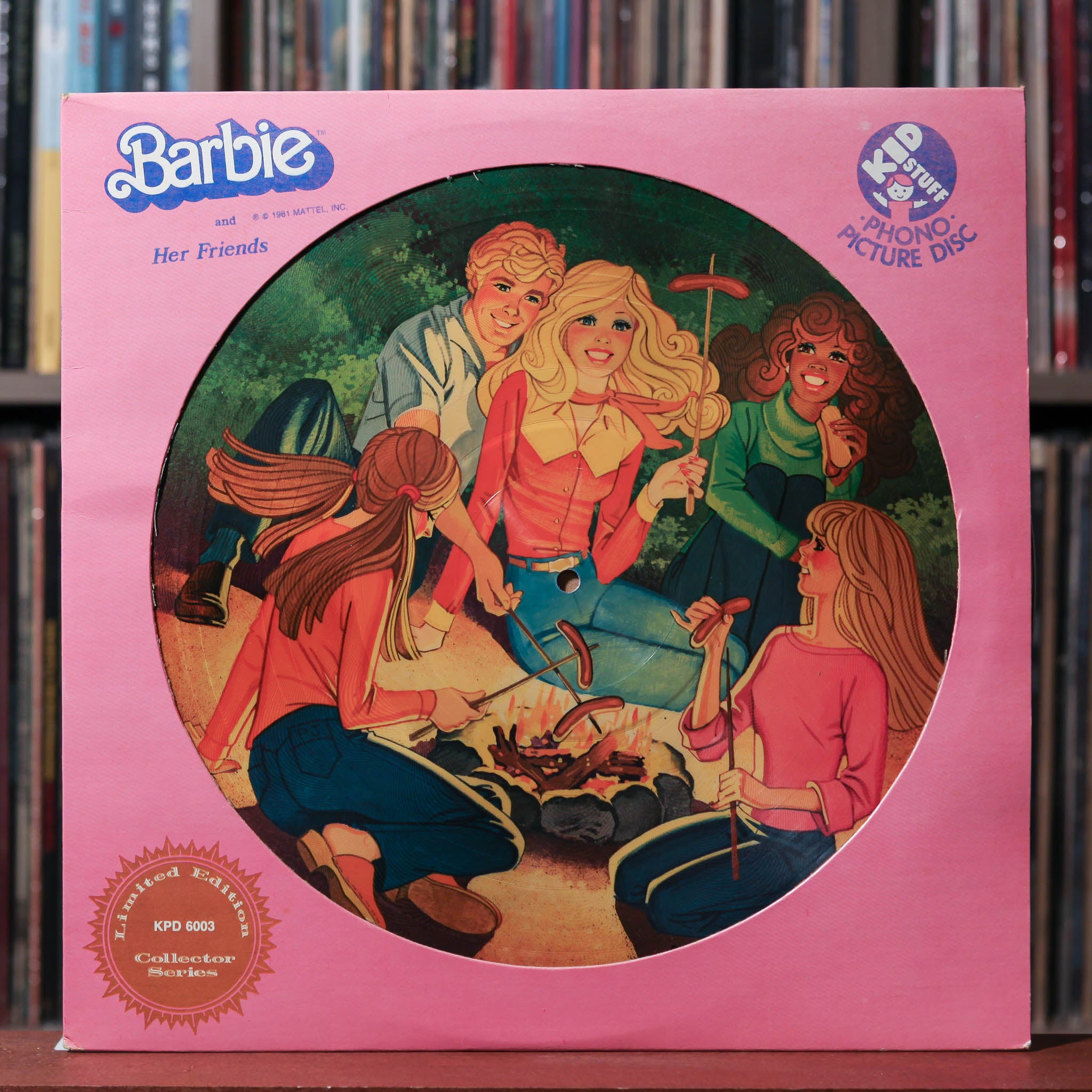 Barbie - Barbie And Her Friends - PICTURE DISC 1981 Kid Stuff Records,