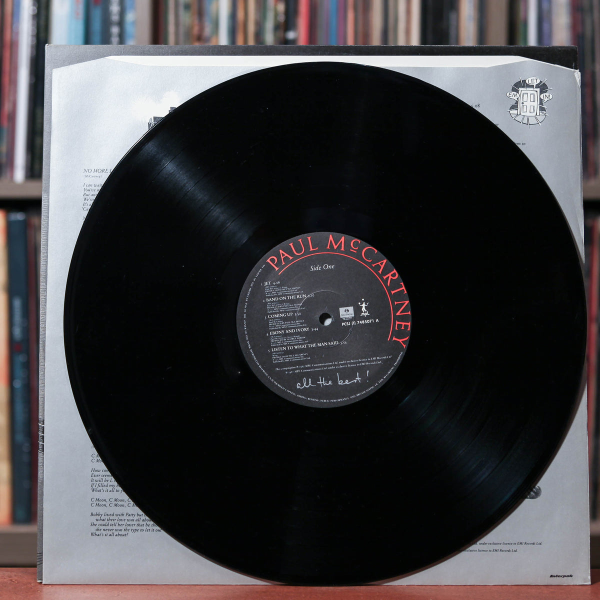 Paul McCartney - All The Best ! - South Africa Import - 1987 MPL, VG+/