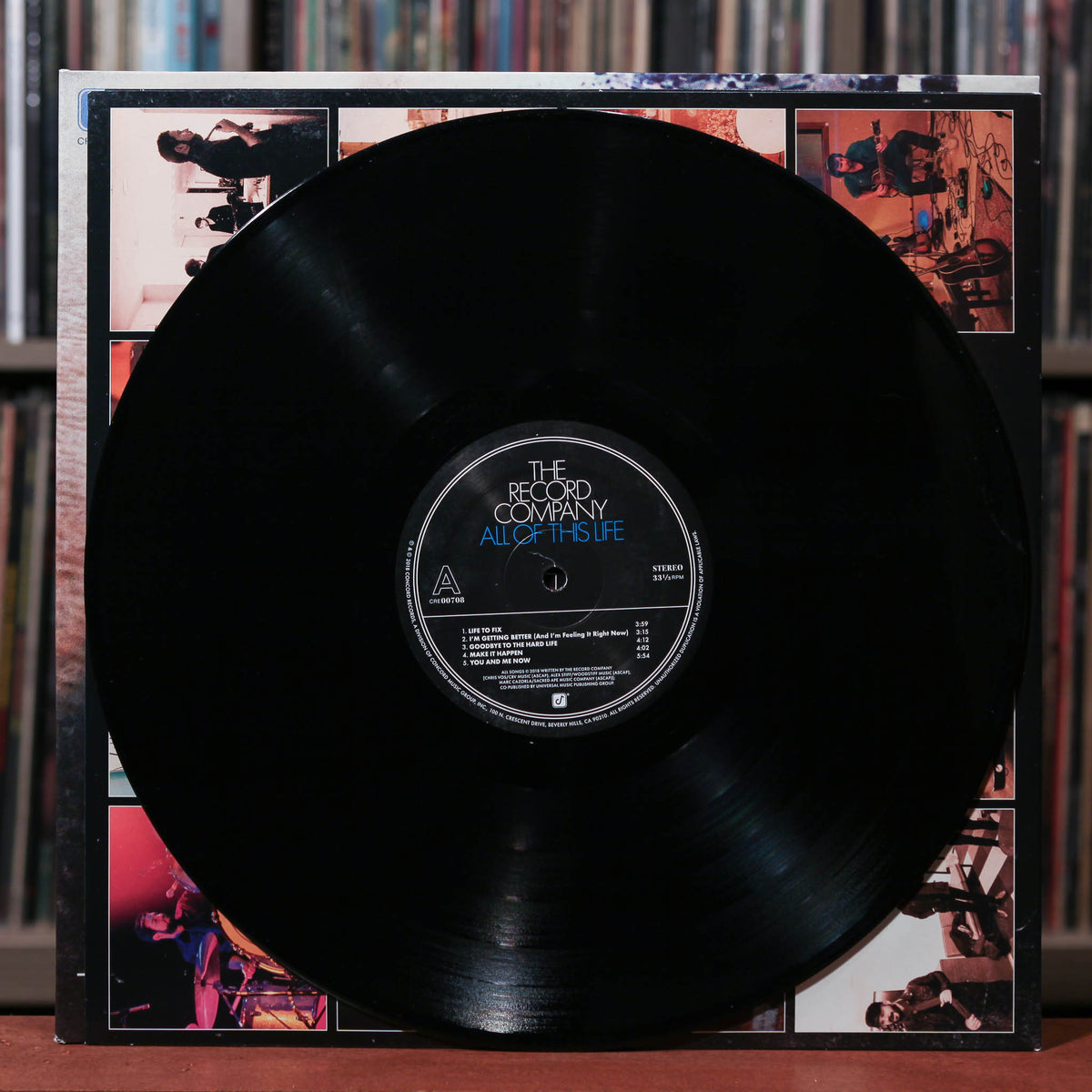 The Record Company - All Of This Life - 2018 Concord Records, EX/EX