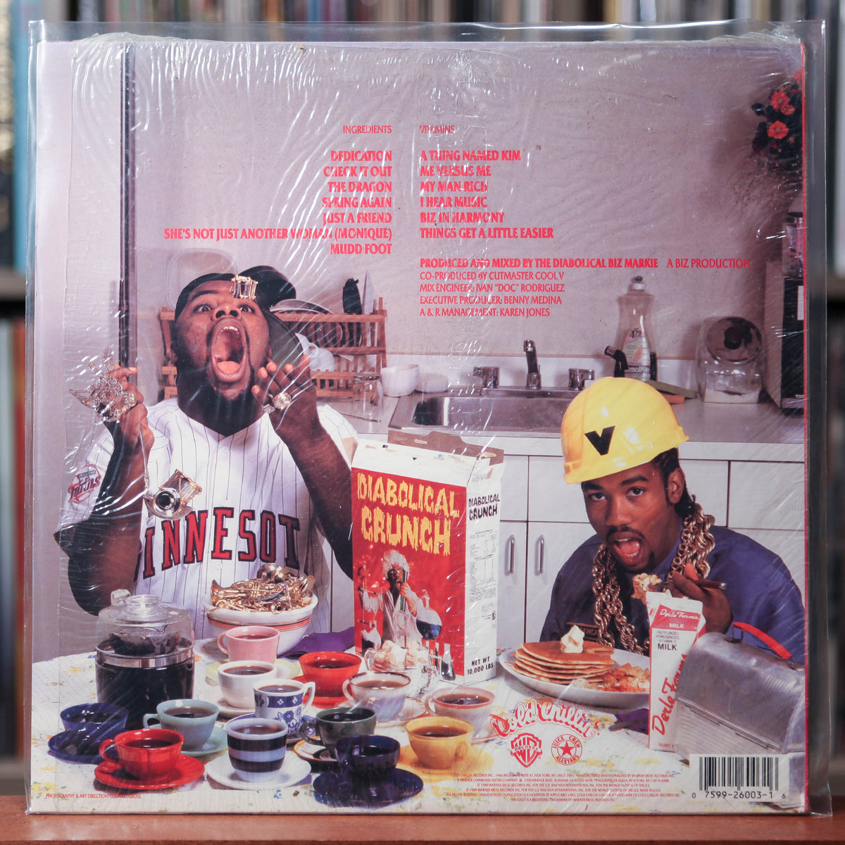 The Diabolical Biz Markie - The Biz Never Sleeps - 1989 Cold Chillin',