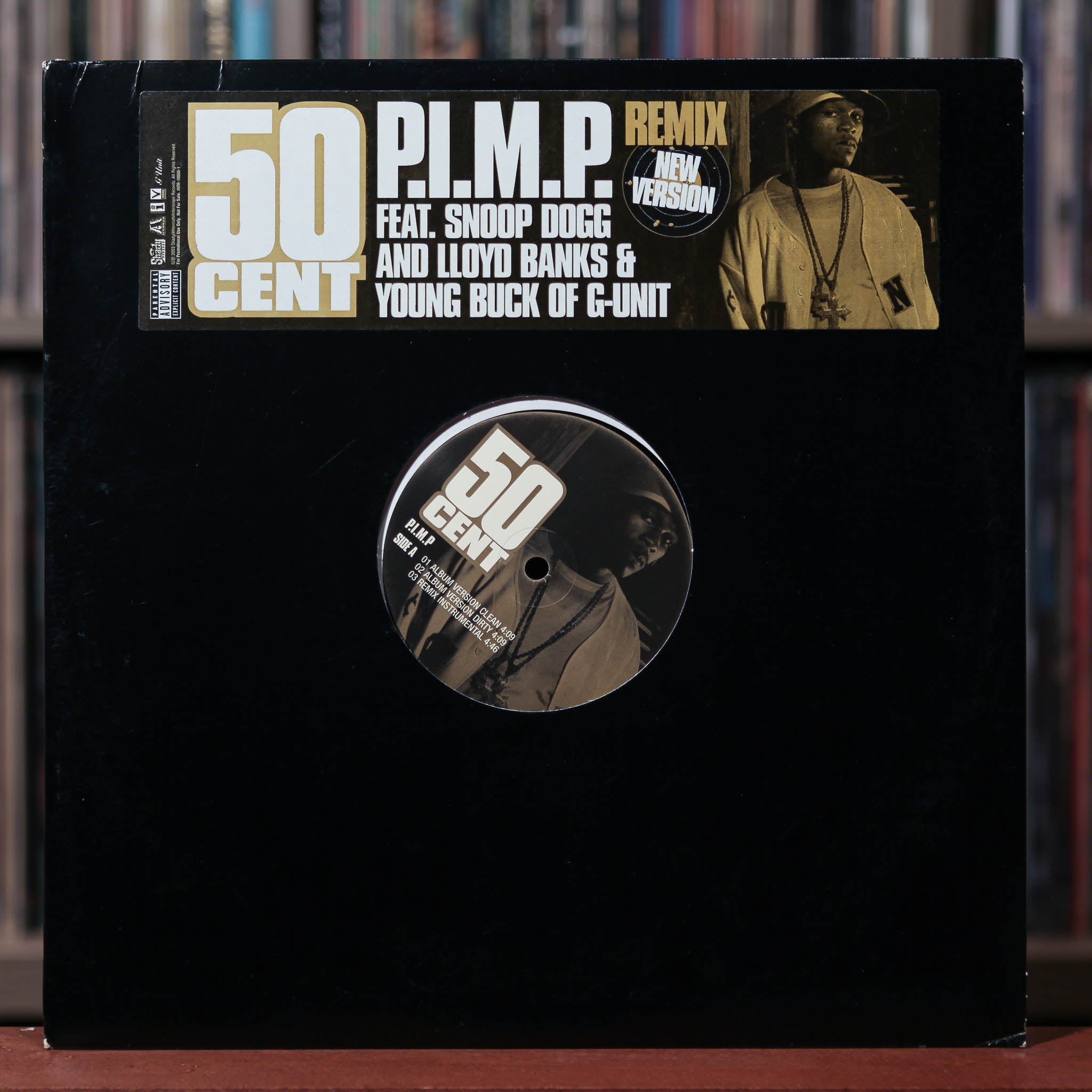 50 Cent - P.I.M.P. (Remix) - 2003 Shady, EX/EX