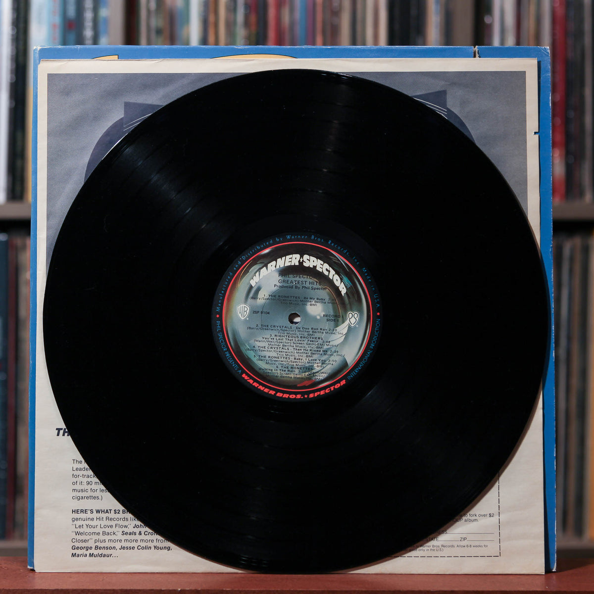 Phil Spector - Phil Spector's Greatest Hits - 2LP 1977 Warner-Spector,