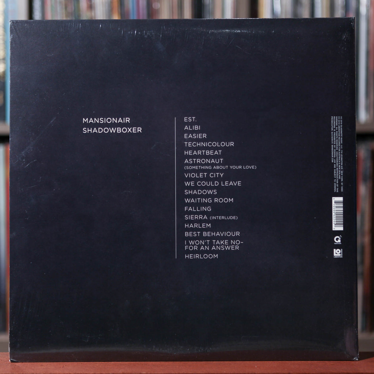 Mansionair - Shadowboxer - 2019 Glassnote, SEALED
