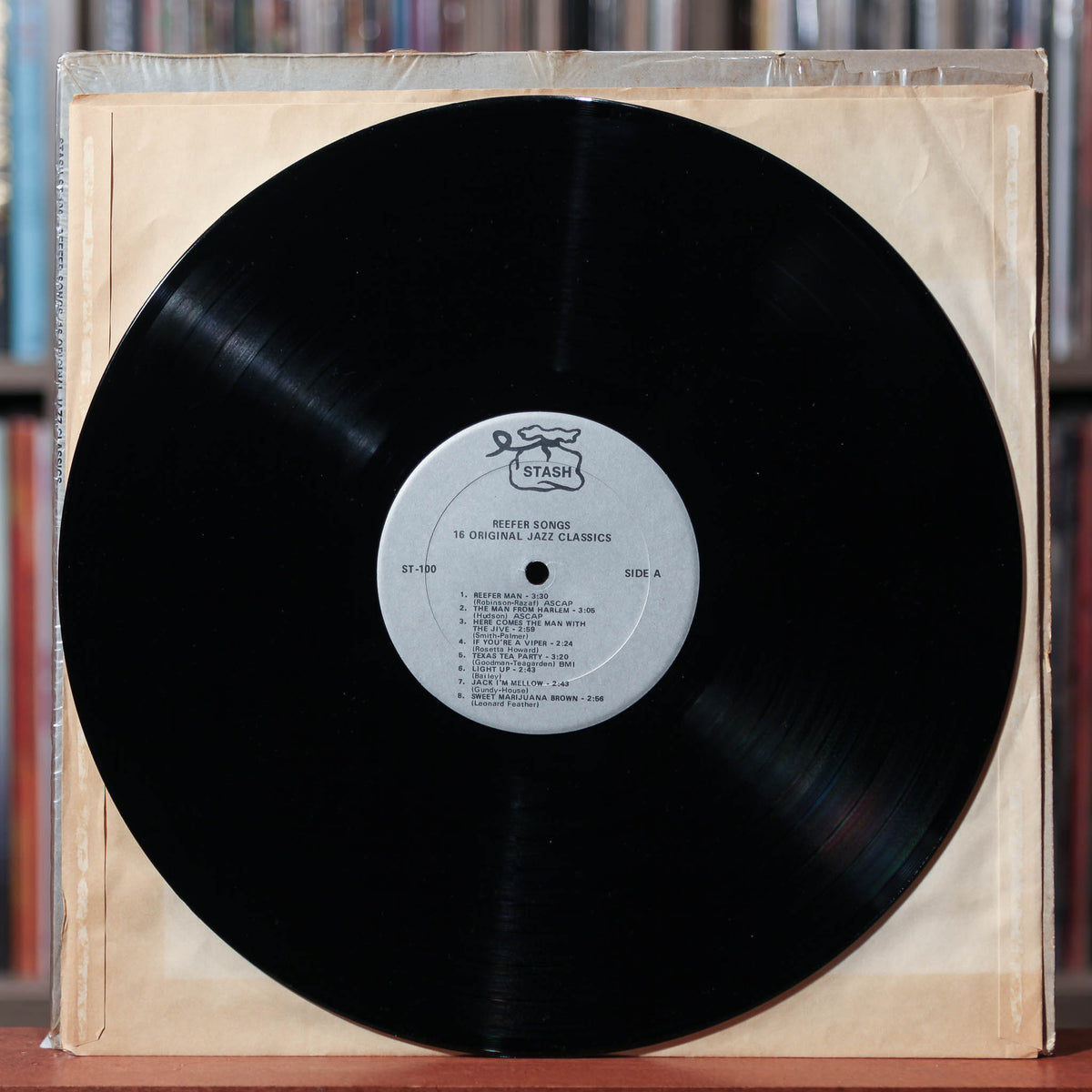 Reefer Songs (16 Original Jazz Classics) - Various - 1976 Stash, VG+/E