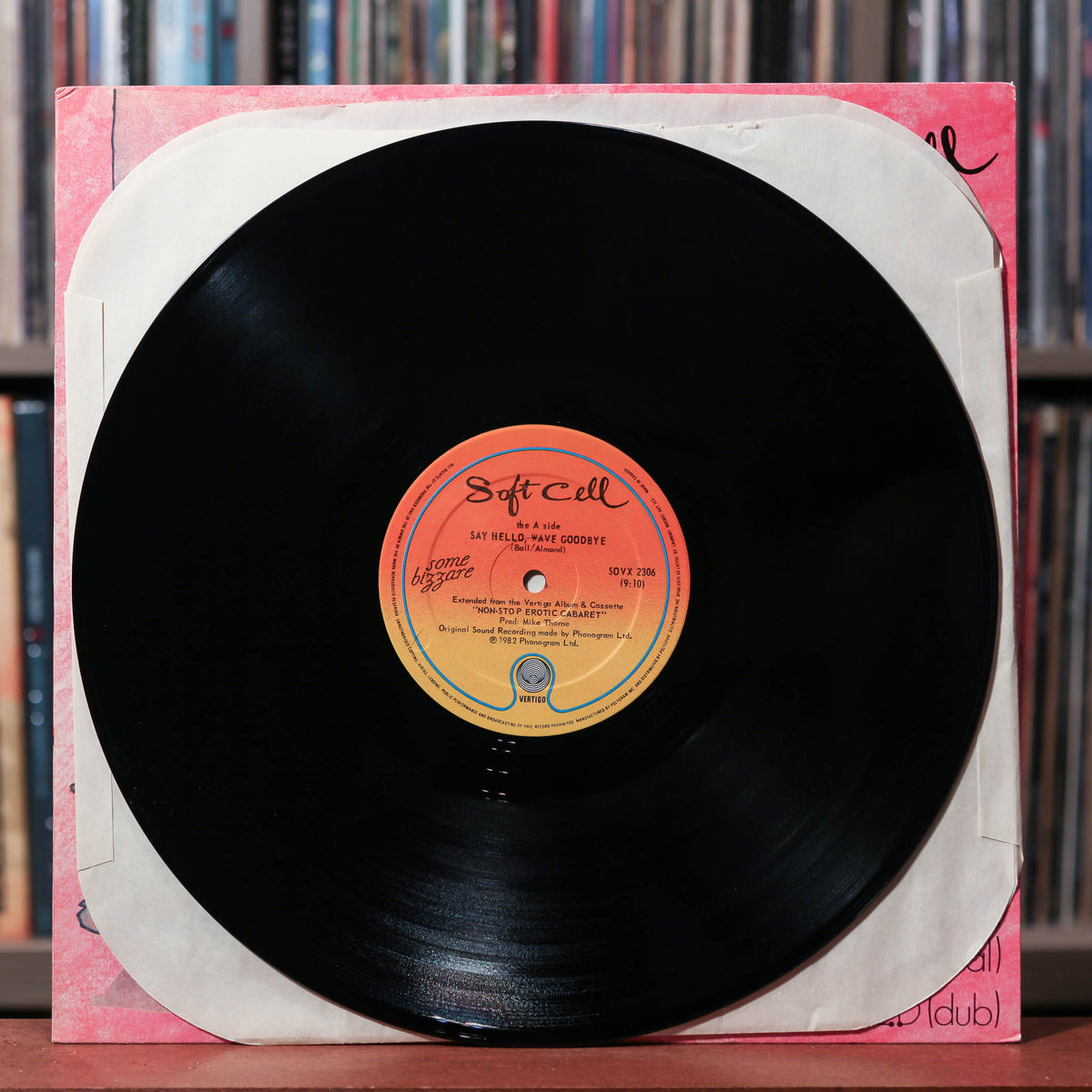 Soft Cell - Say Hello Wave Goodbye - 1982 Vertigo, EX/EX