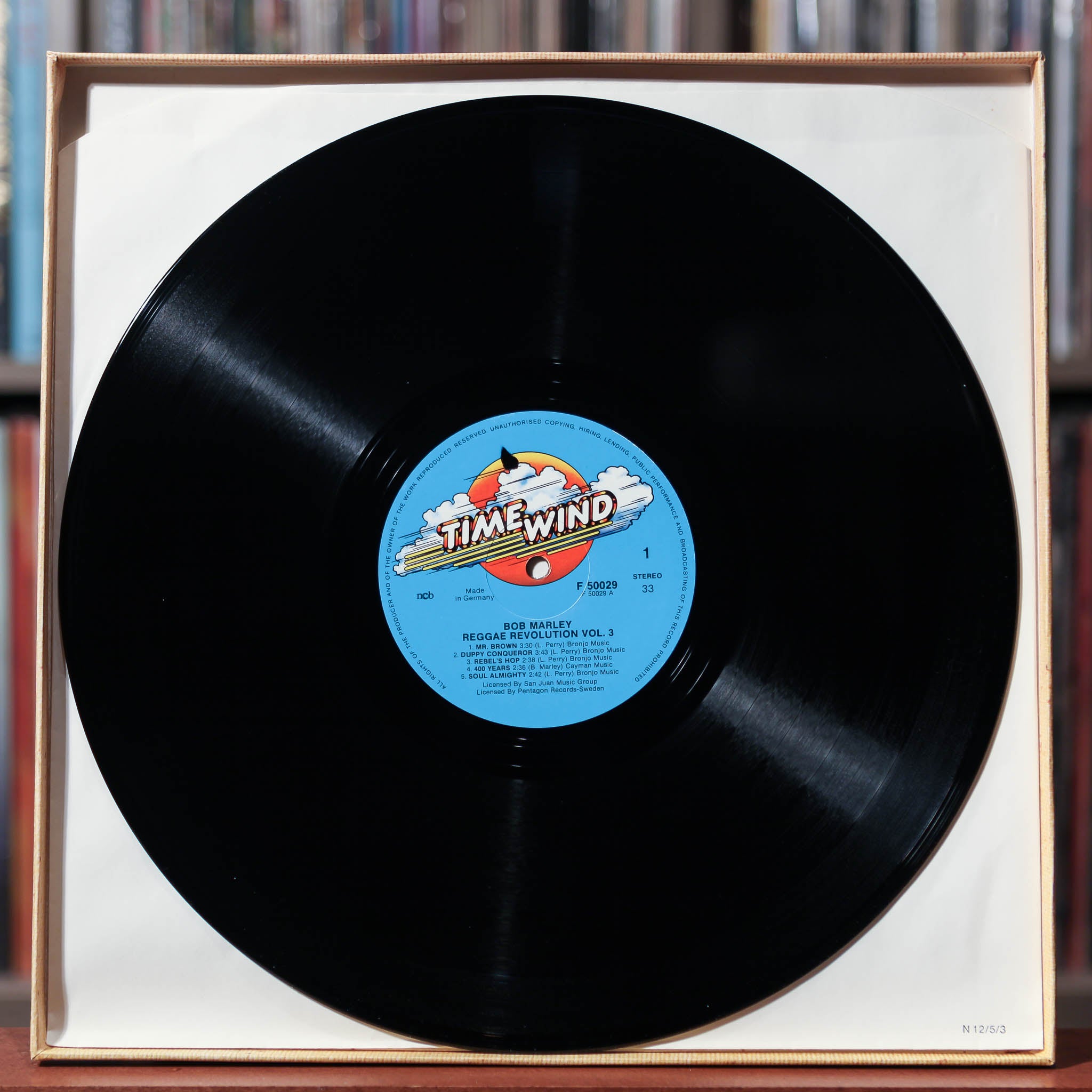 Bob Marley - Wings Of Reggae - 4LP - German Import - 1980's Time Wind,