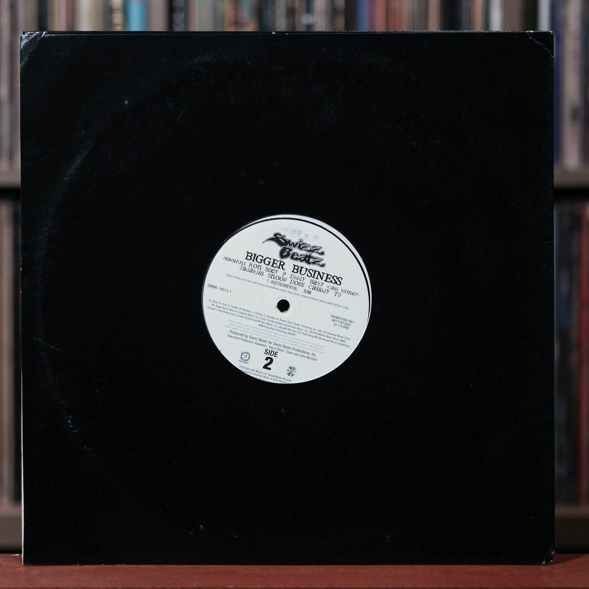 Swizz Beatz - Bigger Business (PROMO) - 2002 Dreamworks, EX/EX