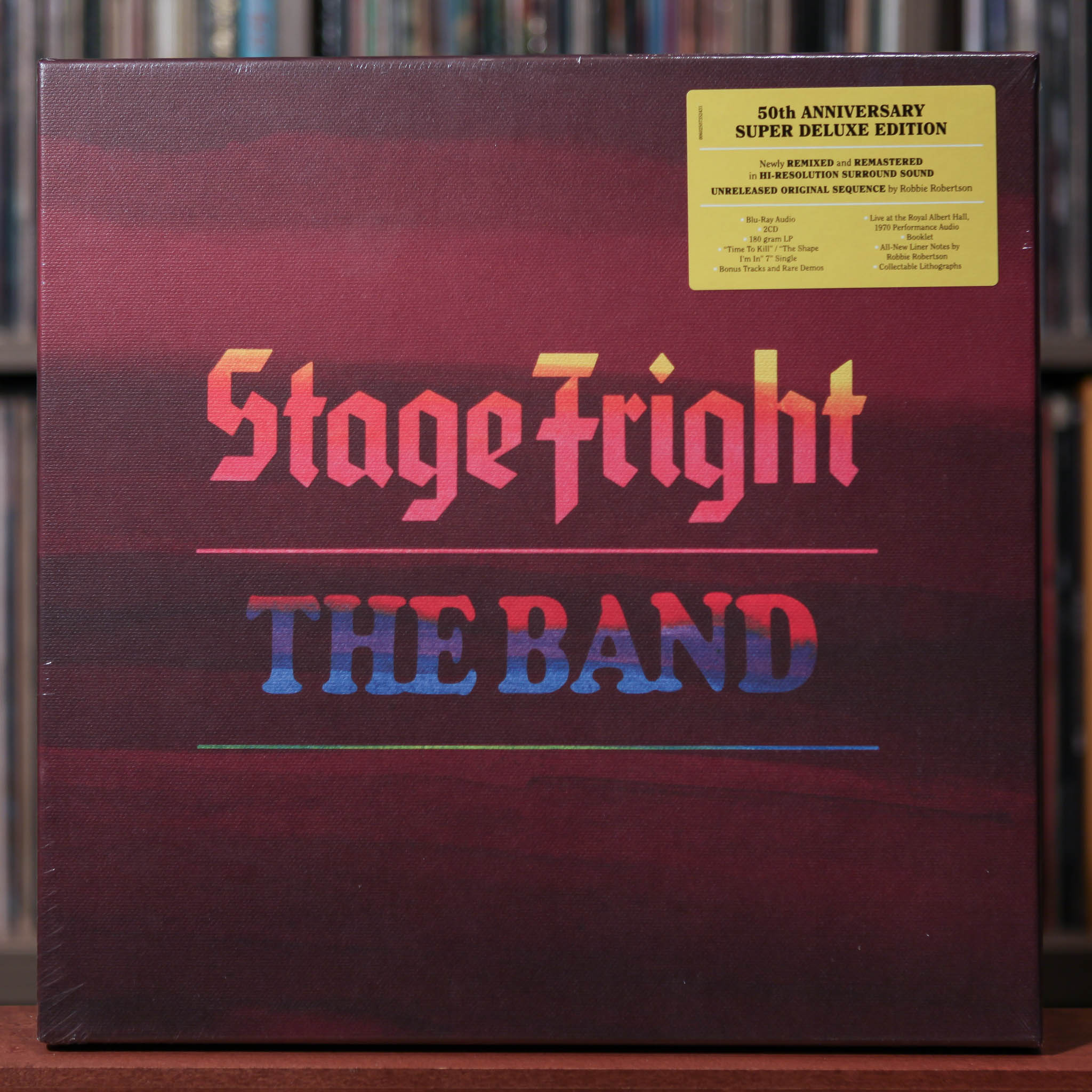 The Band - Stage Fright - Super Deluxe Box Set - 2021 Capitol, SEALED