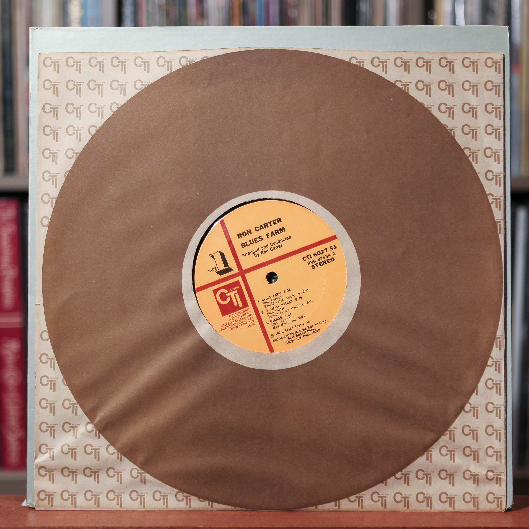 Ron Carter - Blues Farm - 1973 CTI, EX/NM