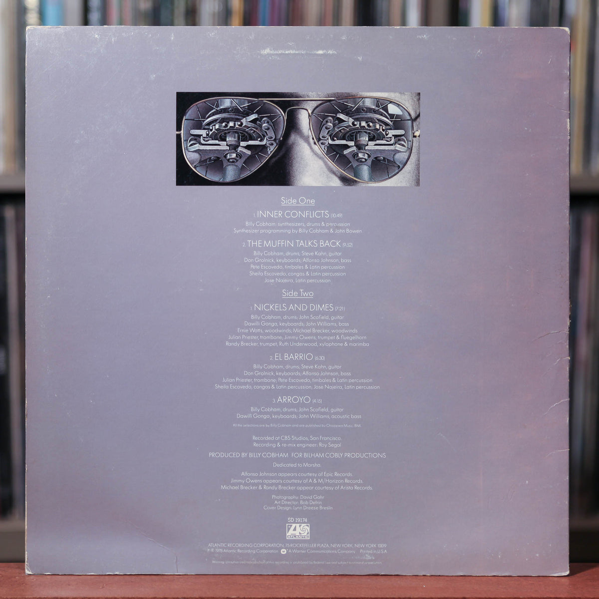 Billy Cobham - Inner Conflicts - 1978 Atlantic, VG+/VG+