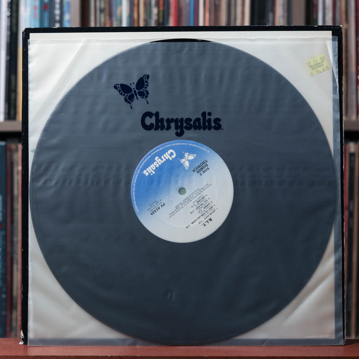 Jack Bruce - B.L.T. - PROMO 1981 Chrysalis, VG+/NM
