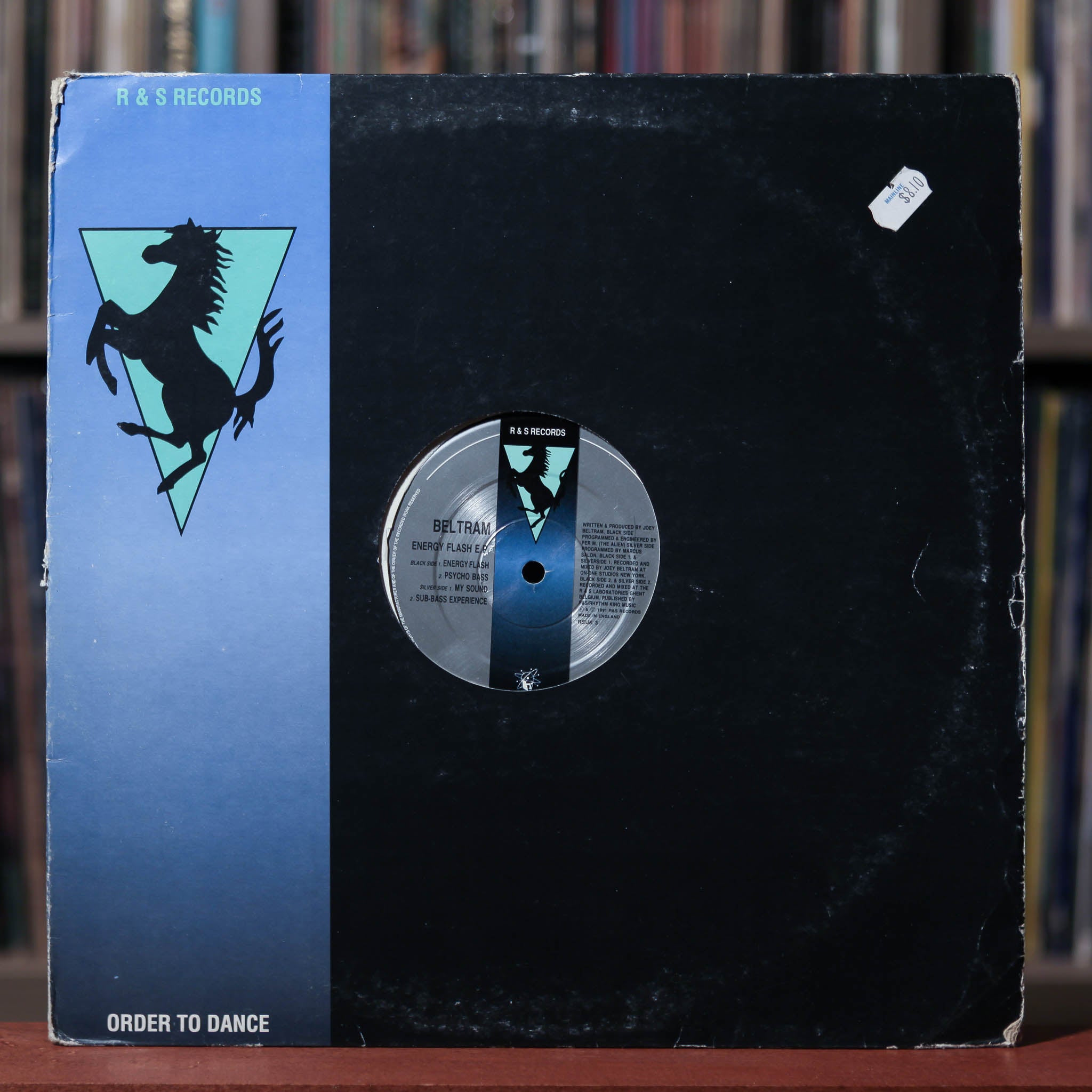 Beltram - Energy Flash - 1990 Transmat, VG/VG