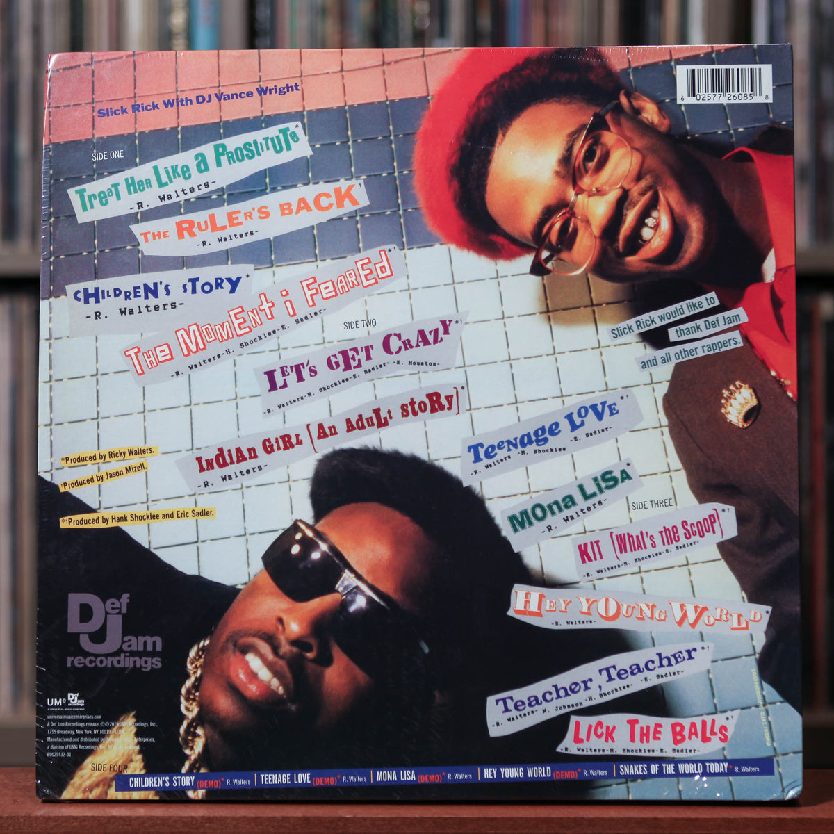 Slick Rick - The Great Adventures Of Slick Rick - 2019 Def Jam, SEALED