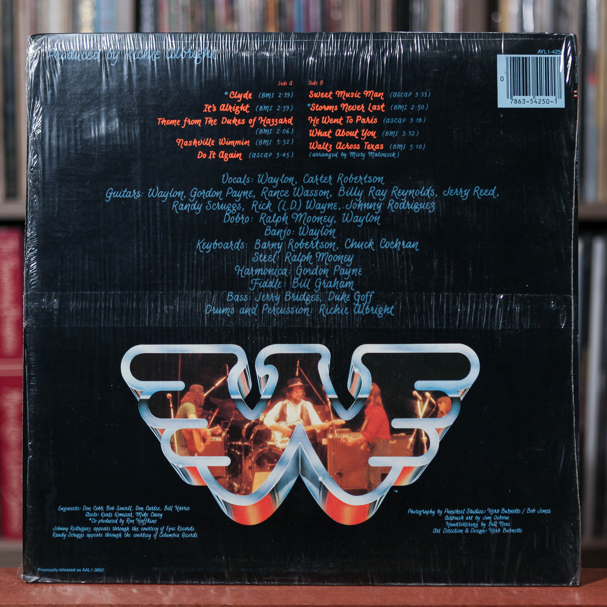 Waylon Jennings - Music Man - 1980 RCA, EX/EX