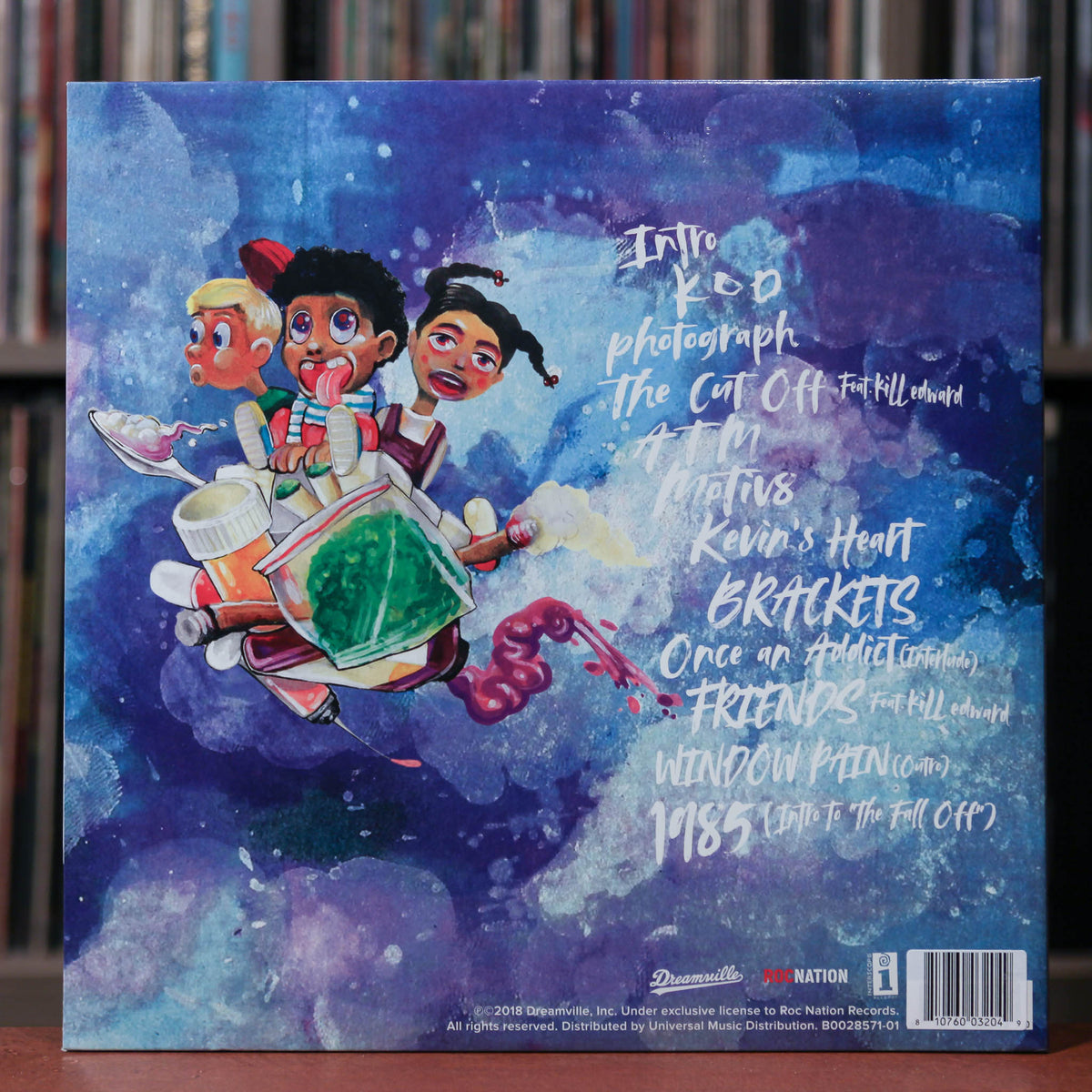 J. Cole - KOD - Rare Exclusive Autographed - 2019 Dreamville, SEALED