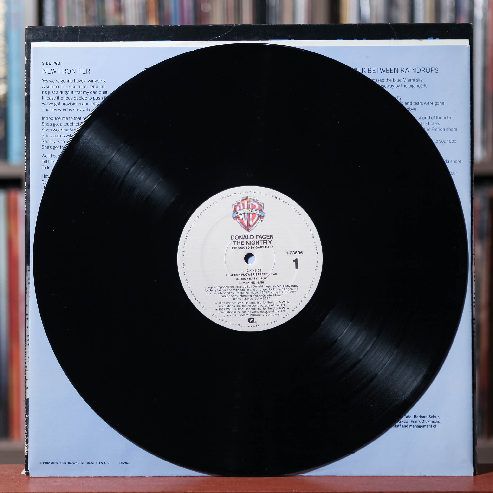 Donald Fagen - The Nightfly - 1982 Warner Bros, VG/EX