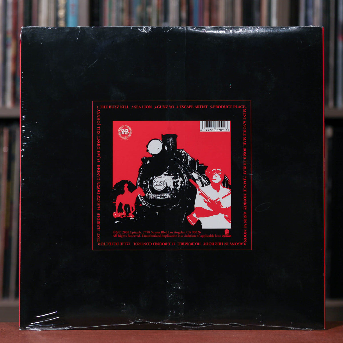 Sage Francis - A Healthy Distrust - 2005 Epitaph, SEALED