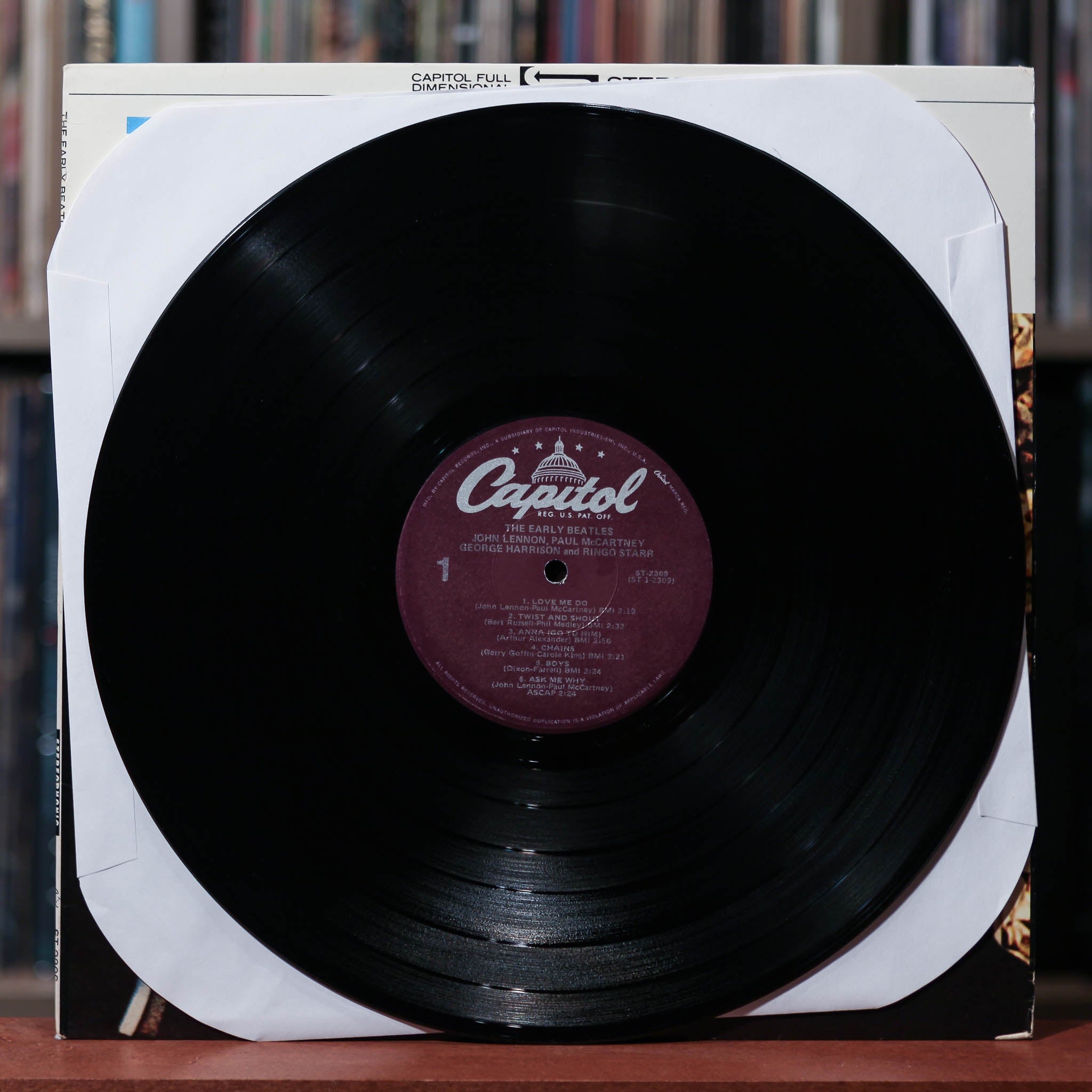 The Beatles - The Early Beatles - 1971 Capitol, VG+/VG+