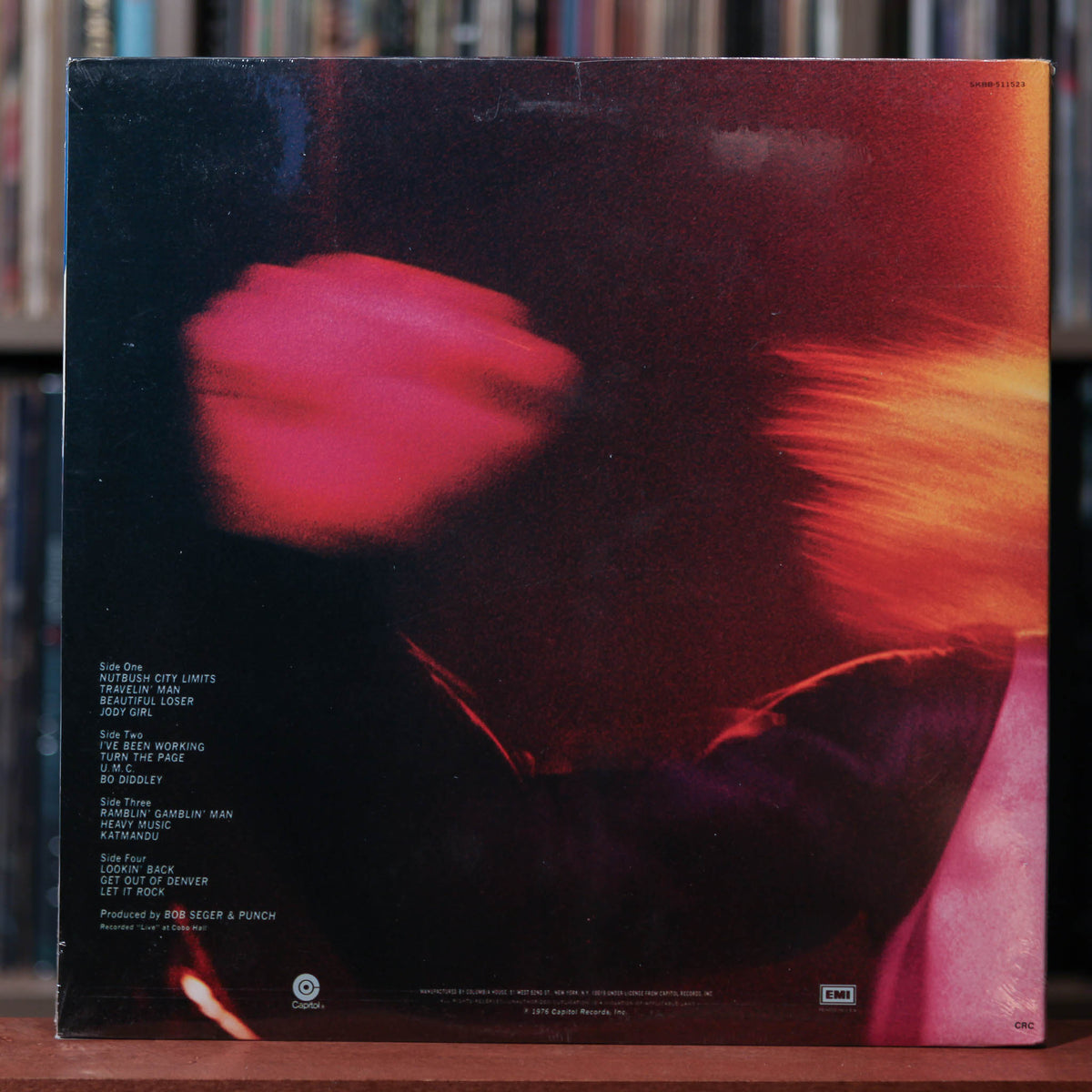 Bob Seger - Live Bullet - 2LP - 1976 Capitol SEALED