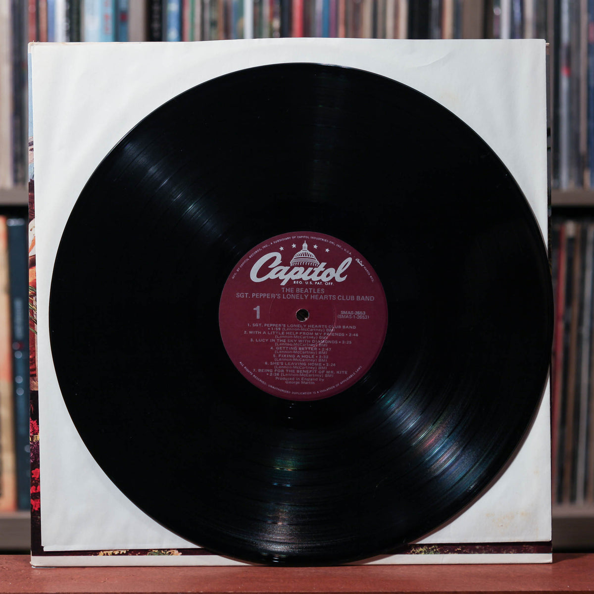 The Beatles - Sgt. Pepper's Lonely Hearts Club Band - 1980 Capitol Rec