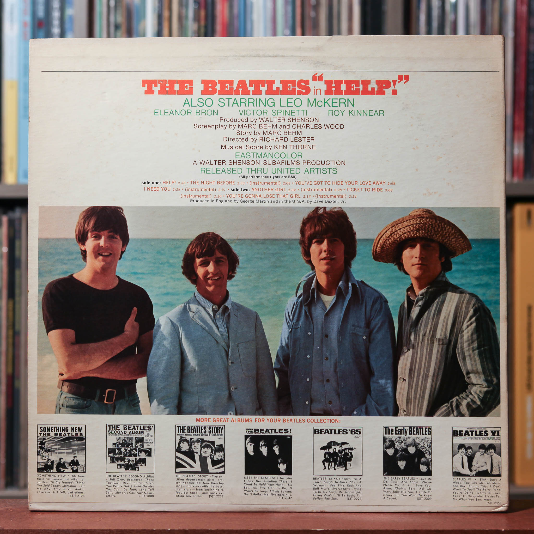 The Beatles - Help! (Original Motion Picture Soundtrack) - 1976 Capito