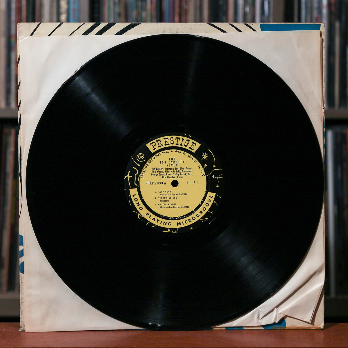 Jon Eardley - The Jon Eardley Seven - 1956 Prestige, VG/VG