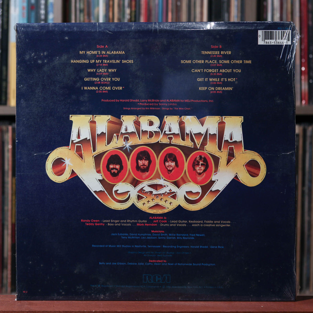 Alabama - My Home's In Alabama - 1980 RCA Victor SEALED