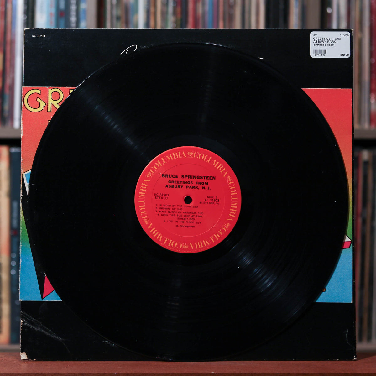 Bruce Springsteen - Greetings From Asbury Park, N.J. - 1975 Columbia,