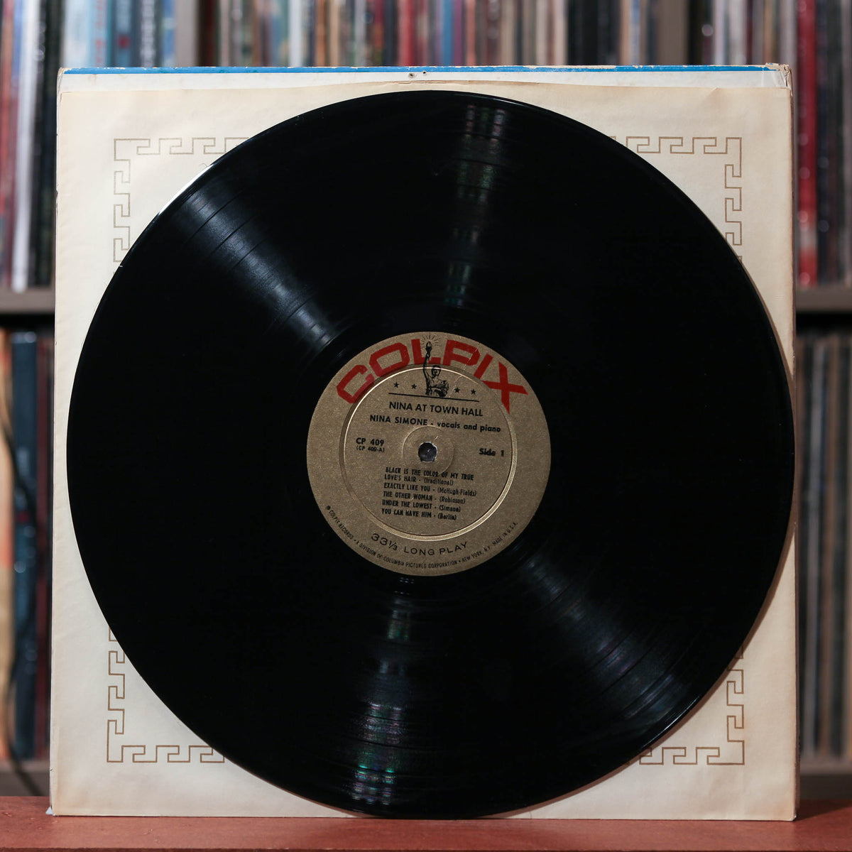 Nina Simone - Nina Simone At Town Hall - 1959 Colpix Records, VG/VG